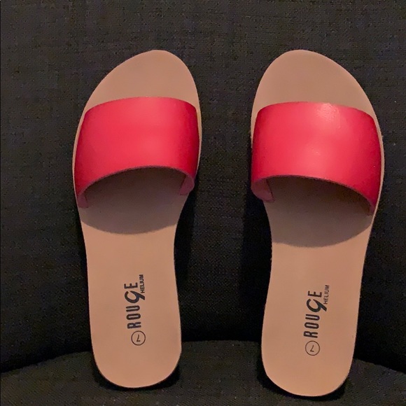 Shoes | Red Rouge Sandals | Poshmark